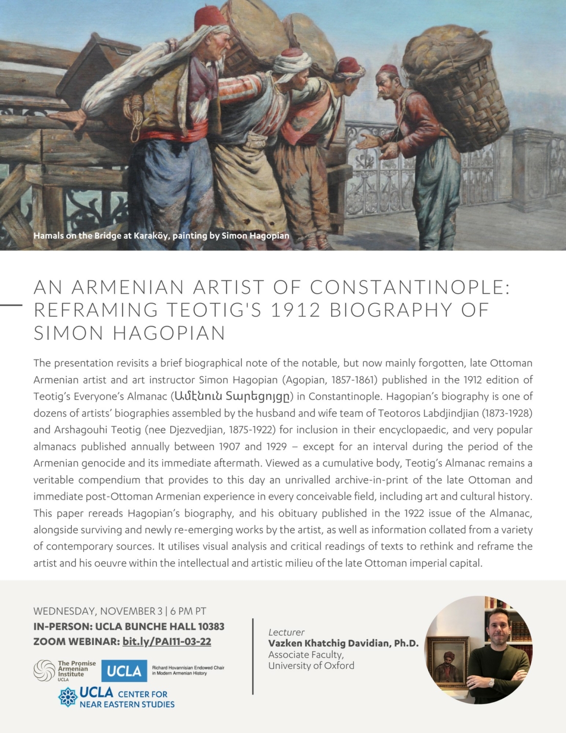 An Armenian Artist of Constantinople | Richard Hovannisian Endowed ...